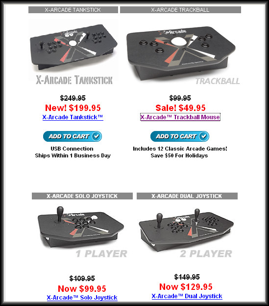 Build Your Own Arcade Controls - Older News